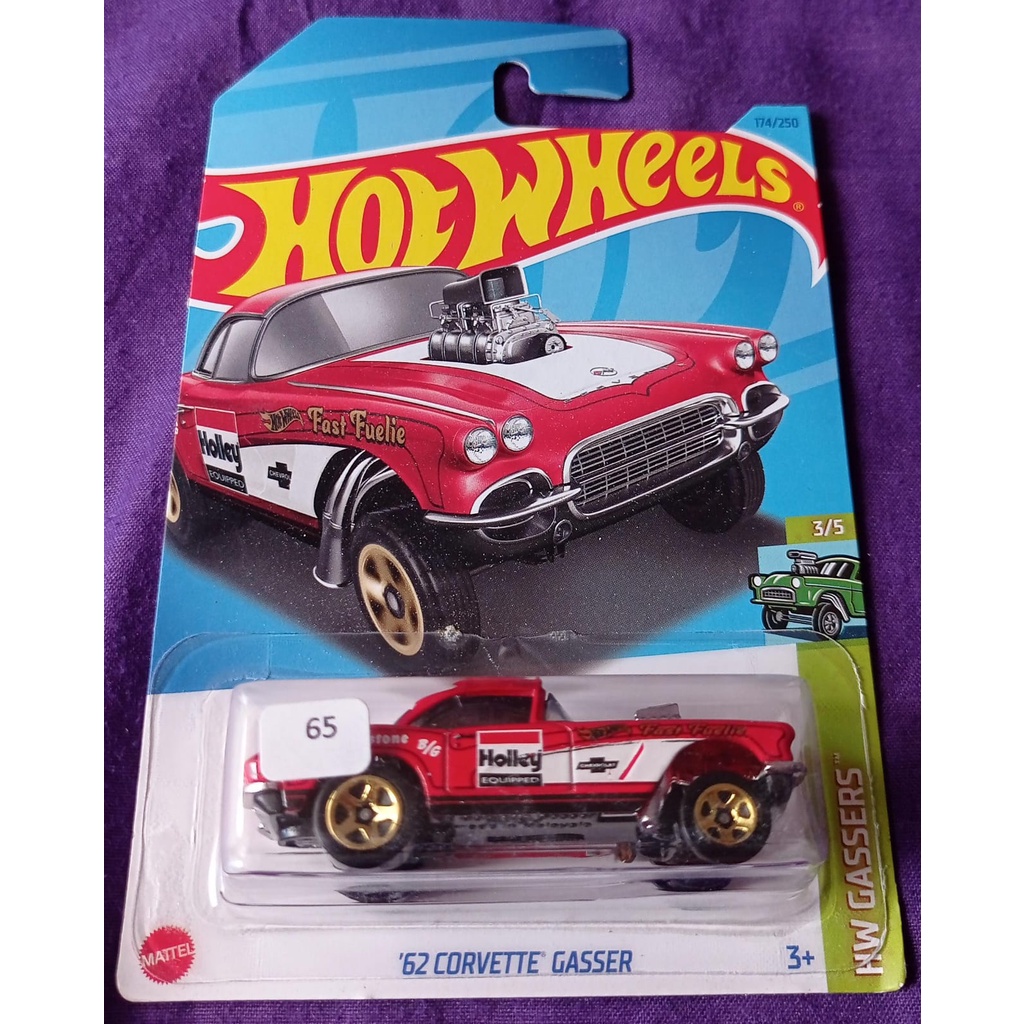 Jual Hot Wheels - 62 Corvette Gasser HW Gasser Red | Shopee Indonesia