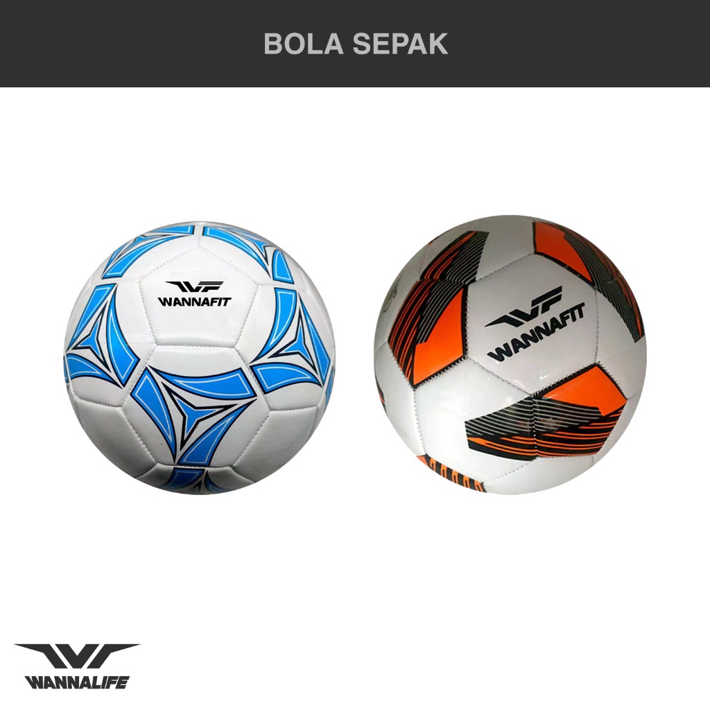 Jual Bola sepak size 5 Wannalife Bola Kaki Bliter Outdoor Original Free ...
