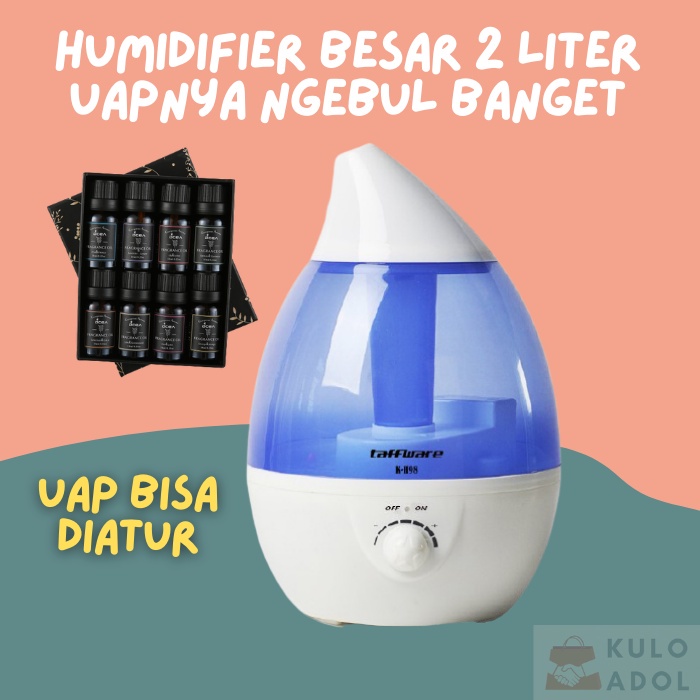 Jual Air Humidifier Diffuser Aromaterapi Oil Difuser Kapasitas Besar ...