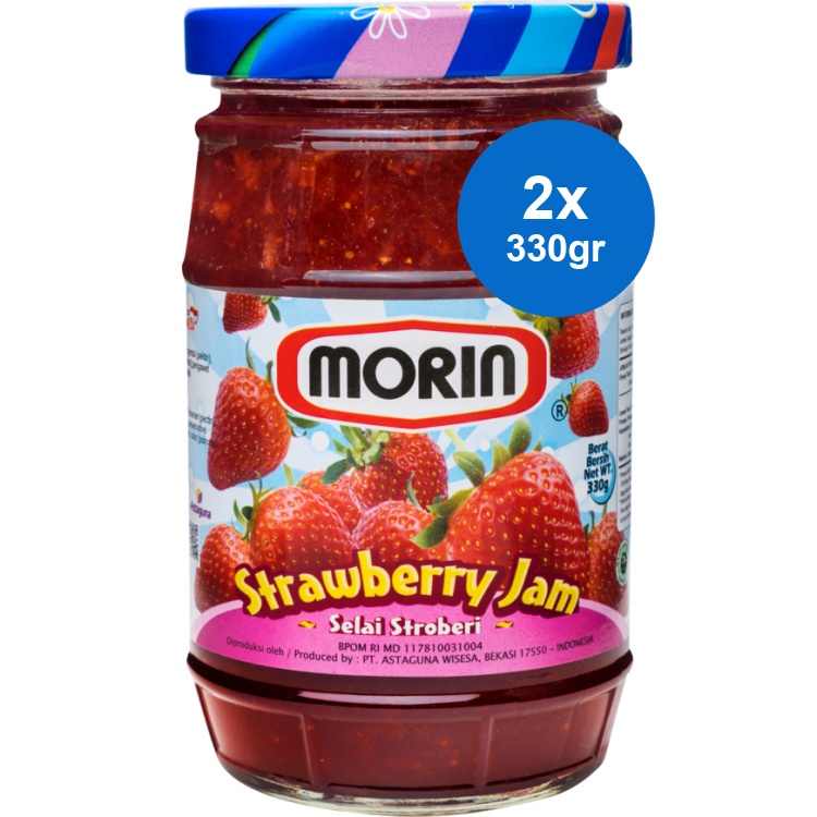 Jual Morin Selai Stroberi 2 x 330 gr | Shopee Indonesia