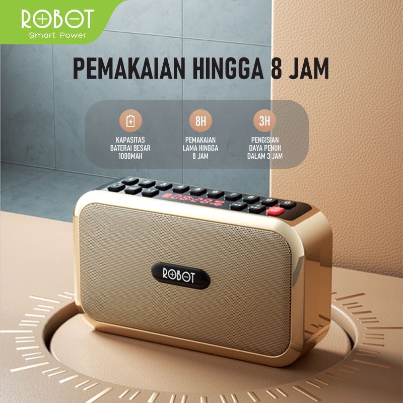 Jual Speaker Bluetooth Alquran Robot RB-200 Speaker Audio Portable ...