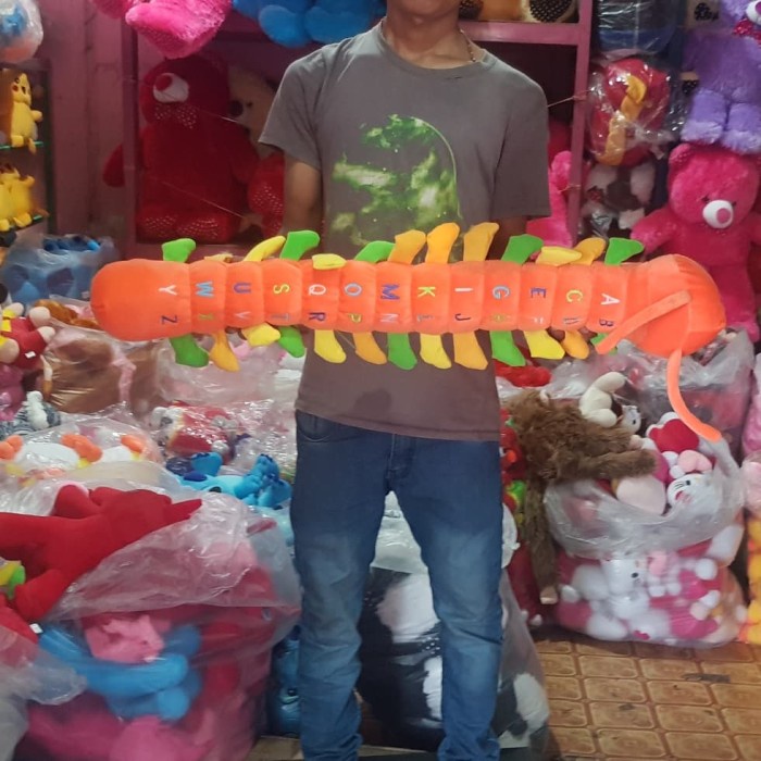 Jual FOTO ASLI REAL PICT! FOTO ASLI BONEKA ULAR ULAT SNAKE ULIL LINTAH ...