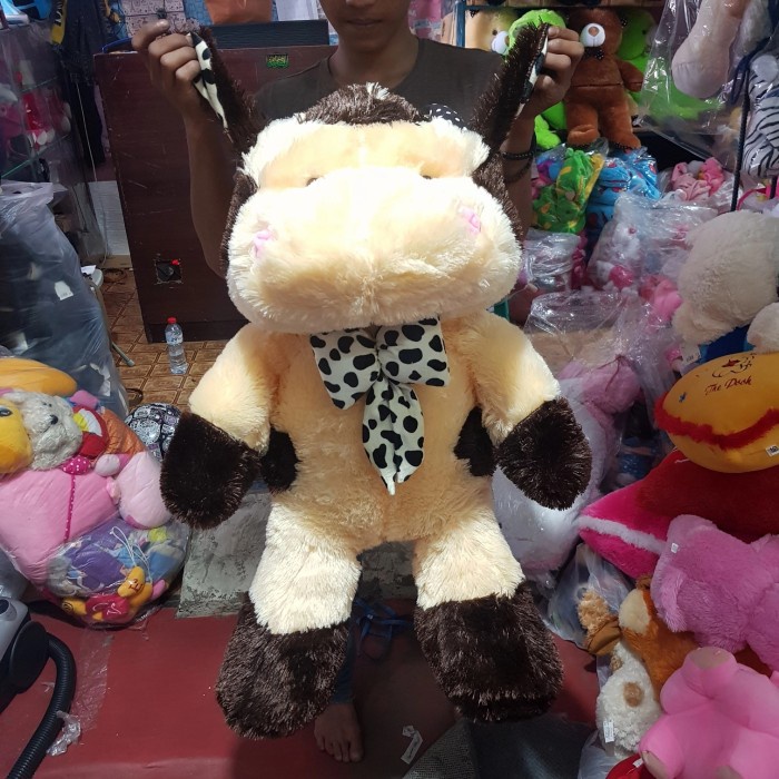 Jual FOTO ASLI REAL PICT! BONEKA SAPI DOMBA KELEDAI KAMBING KUDA KERBAU ...