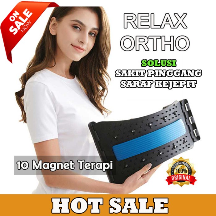 Jual Alat Terapi Tulang Punggung Nyeri Pinggang Saraf Kejepit Flex Ortho | Shopee Indonesia