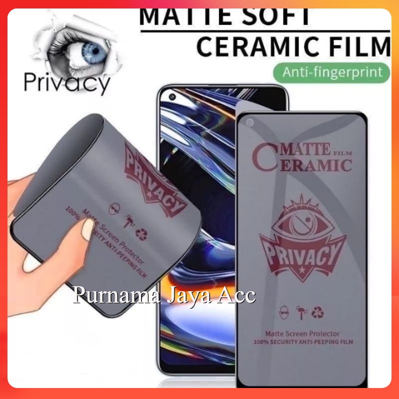 Jual TEMPER GLASS PRIVACY SPY OPPO A5S / A12 / A7 / F9 / A11K ANTI GORES CERAMIC MATTE | Shopee ...