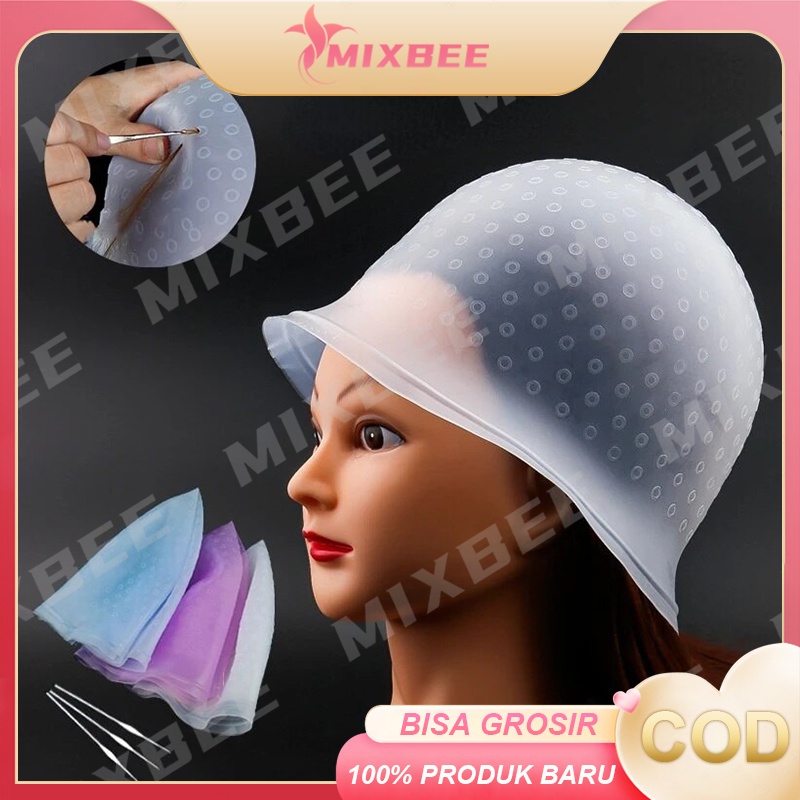 Jual Magic Cap Topi Highlight Cat Rambut Topi Bleaching Topi Cat Semir ...