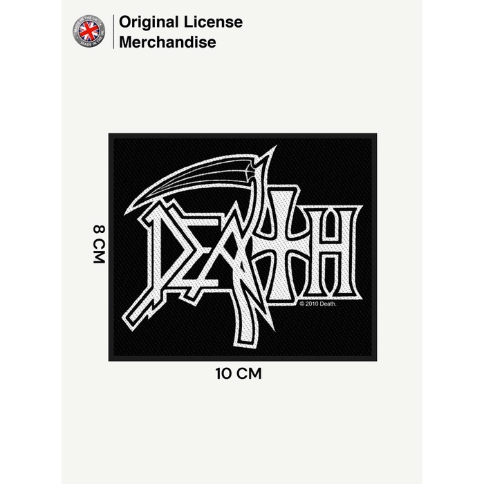 Jual Badge Emblem Patch Logo Asli Import Premium DEATH Official Death ...