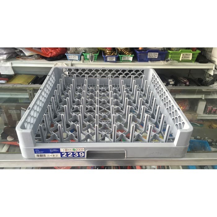 Jual Rak mesin cuci piring lancip green leaf 2239 Tavia plate Tray Rack ...