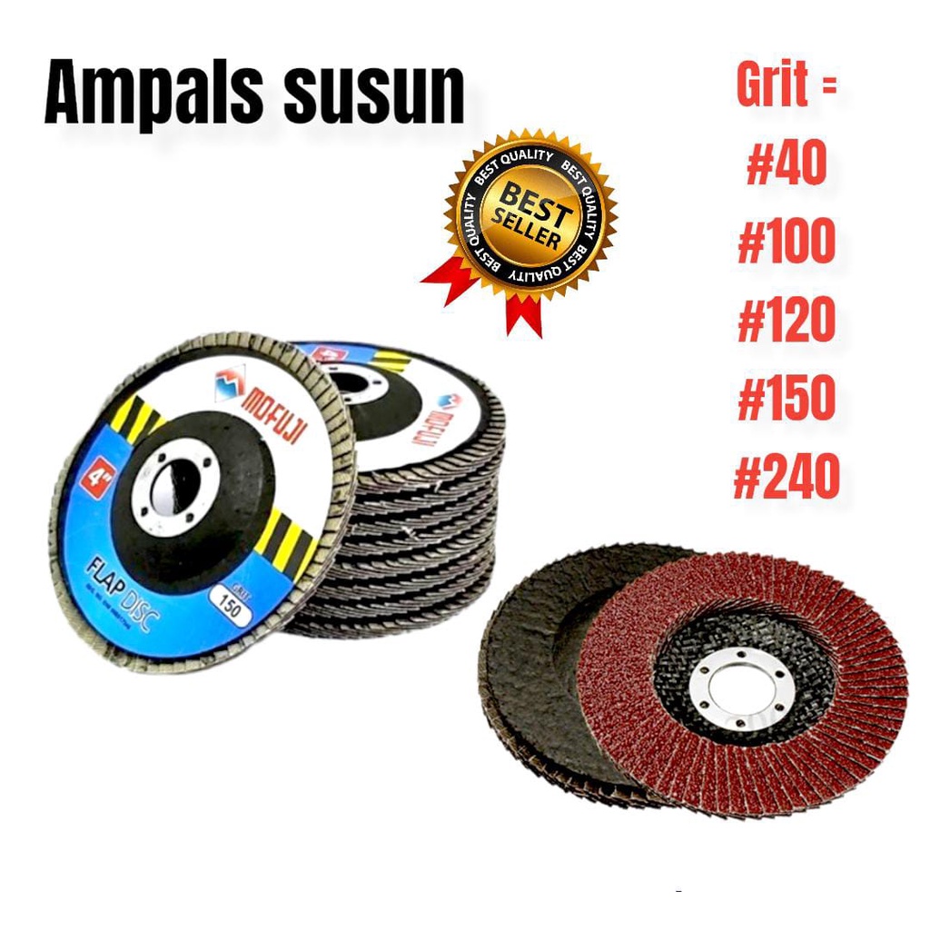 Jual SPT.88 amplas susun gerinda ampelas susun flap disc 4 inchi ...