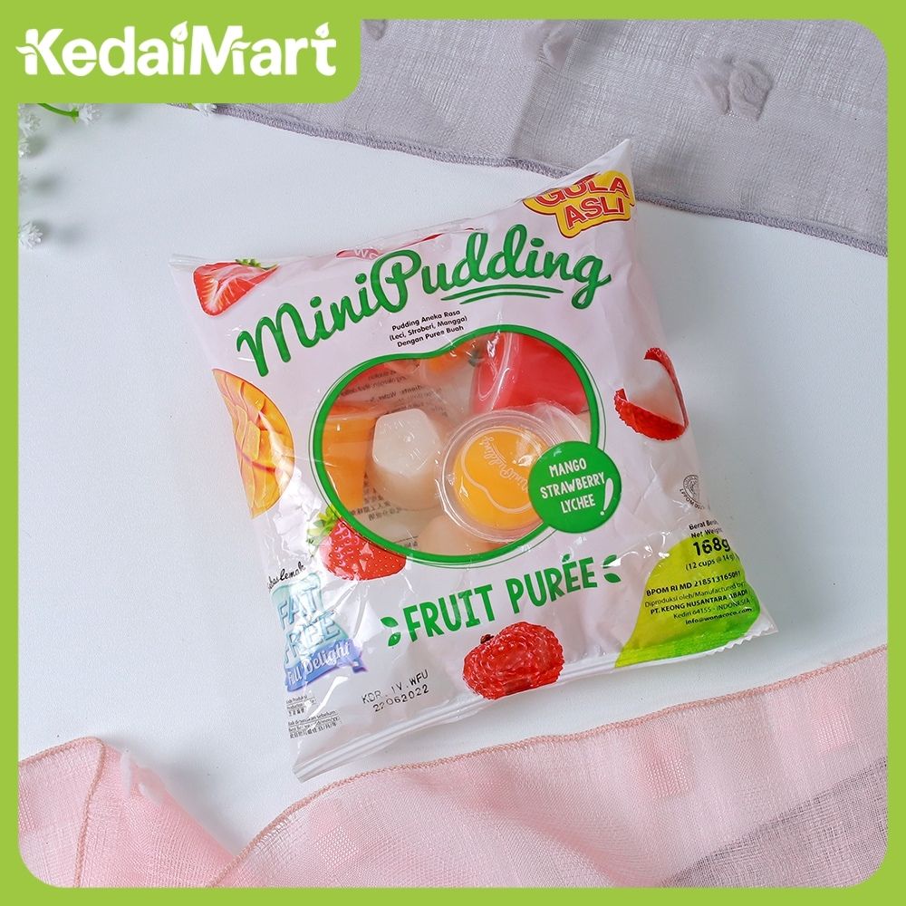 Jual Wong Coco Mini Pudding Fat Free 12 Cup x 14 Gram | Shopee Indonesia