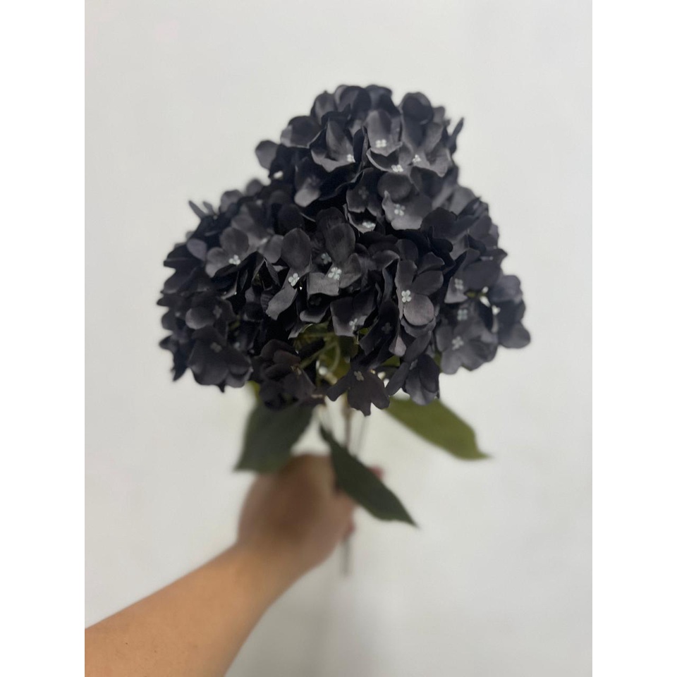 Jual 5 cabang Bunga artificial hydrangea bunga hidrangea Hortensia ...