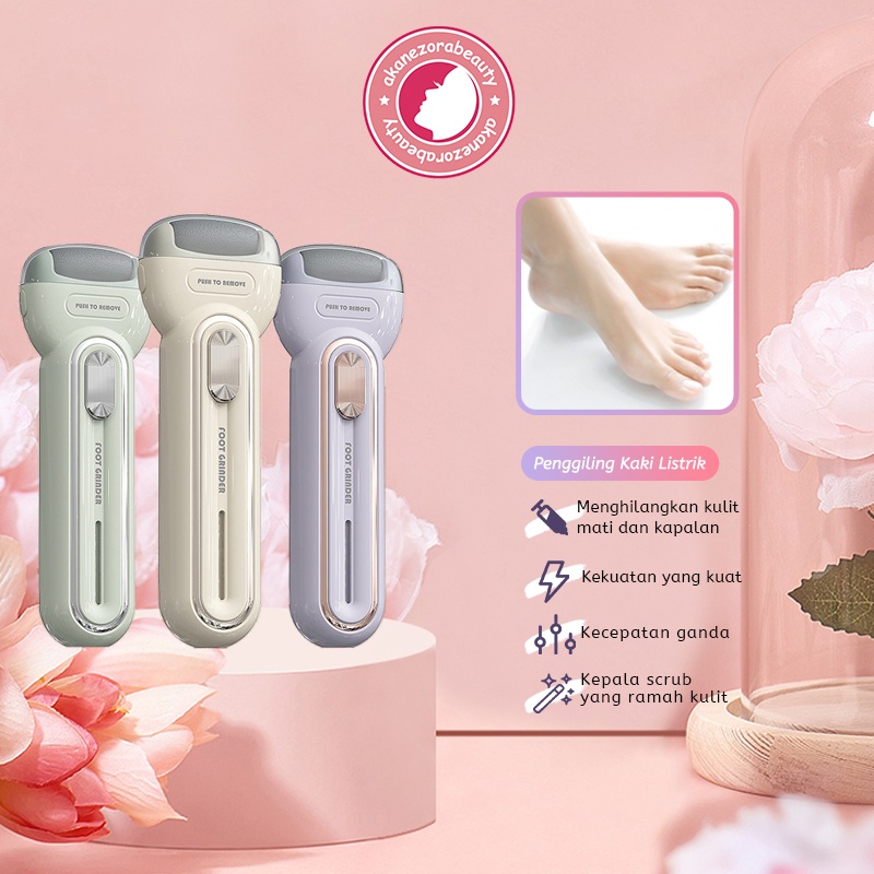 Jual Penghalus Kaki Elektrik Perawatan kaki Portable Foot File Grinder ...