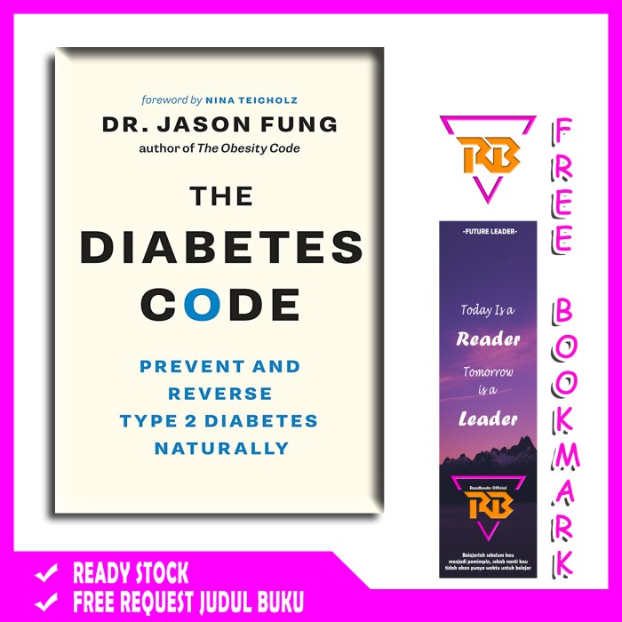 Jual The Diabetes Code A Book by Jason Fung ( English ) | Shopee Indonesia