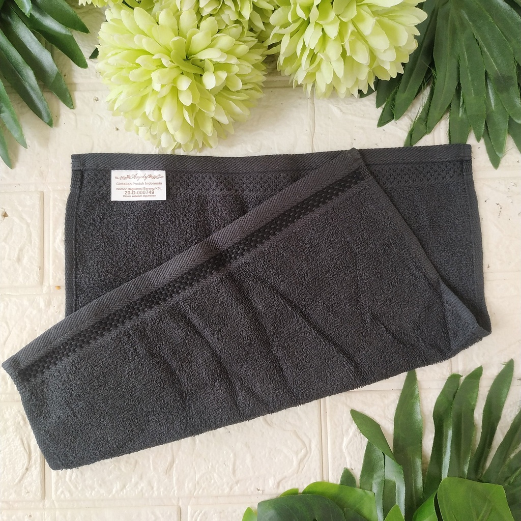 Jual 30x30 Handuk Wajah / Handuk Muka Anjoly Seri Gelap Sapu Tangan Lap ...