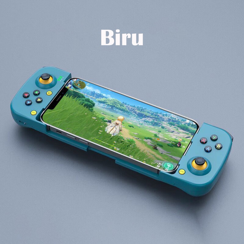 Jual Mobile Gamepad Controller Wireless Bluetooth Game Joystick Compatible With Android And Ios