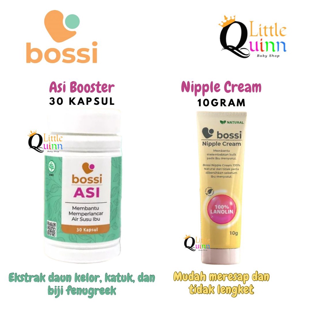 Jual BOSSI Asi Booster / Bossi Nipple Cream | Shopee Indonesia