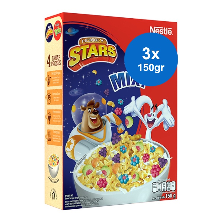 Jual HONEY STARS Mix Trix 3 x 150g | Shopee Indonesia