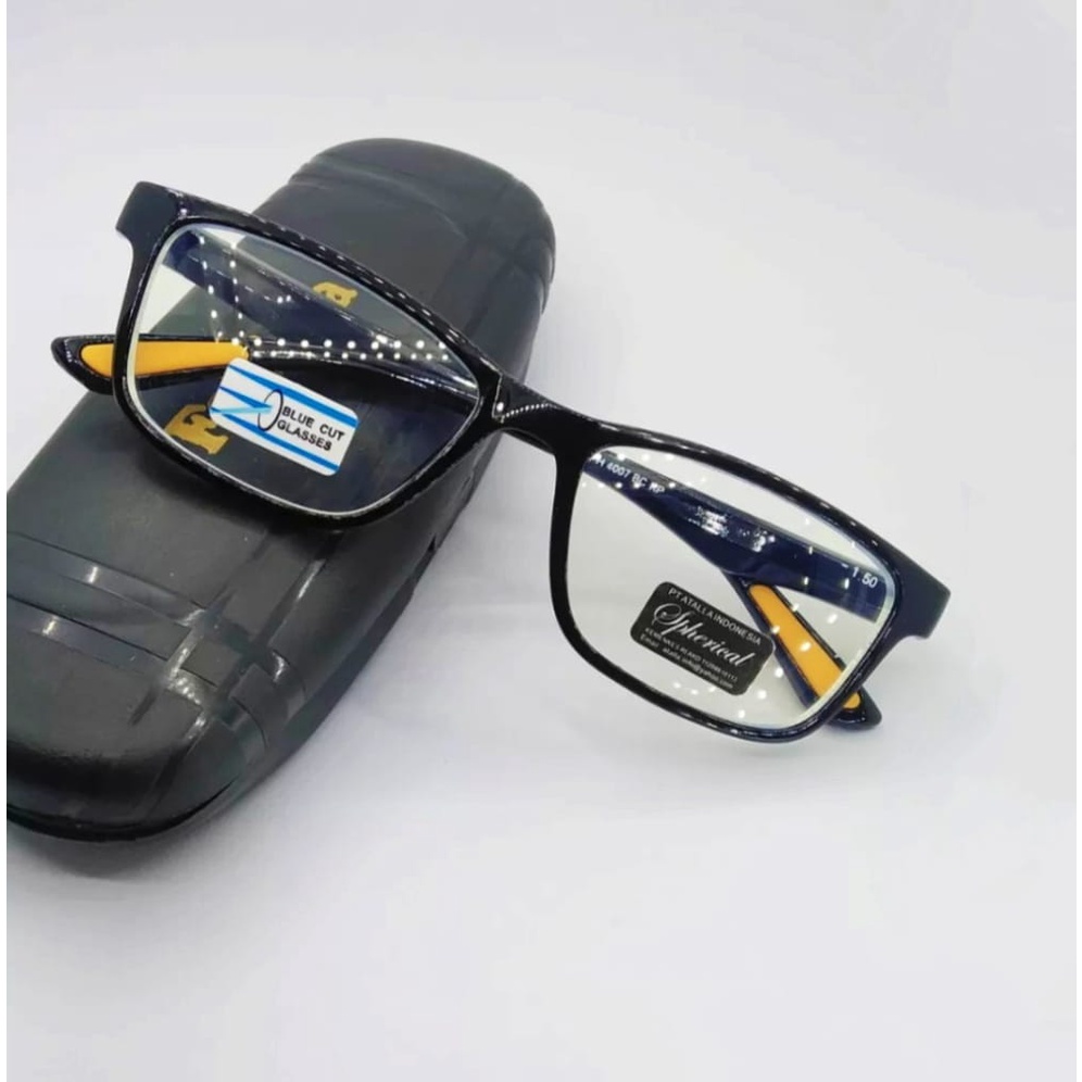 Jual KACAMATA MINUS LENSA ANTI RADIASI (BLUERAY) KACAMATA RABUN JAUH PRIA WANITA SPORTY ...