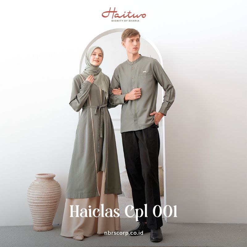 Jual Haitwo Baju Couple Pasangan Koko dan Gamis Seragam Keluarga Nibras ...