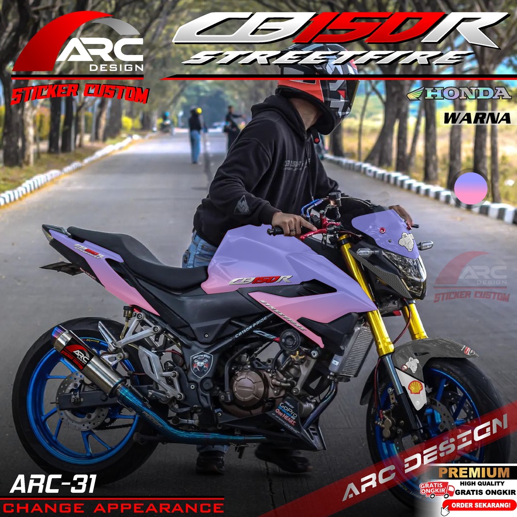 Jual (COD) TERBARU Decal Sticker Honda CB 150R Streetfire Fullbody ...