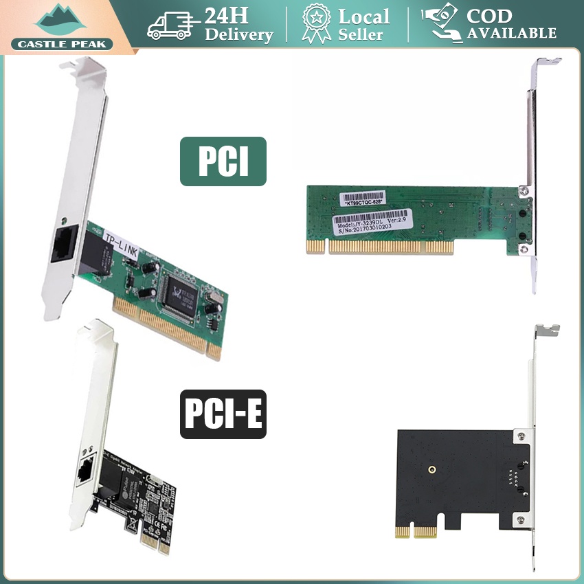 Jual Pci-E Gigabite Network Adapter / Pci Express Lan Card / Pci Lan Jaringan / Gigabit Ethernet ...