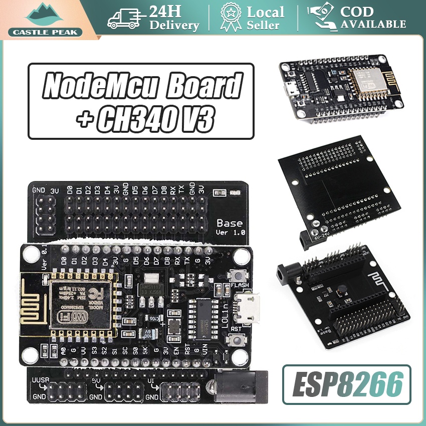 Jual Esp32 Esp-32 Doit Base Plate Extension Wifi Bluetooth Iot Development Board With Expansion ...