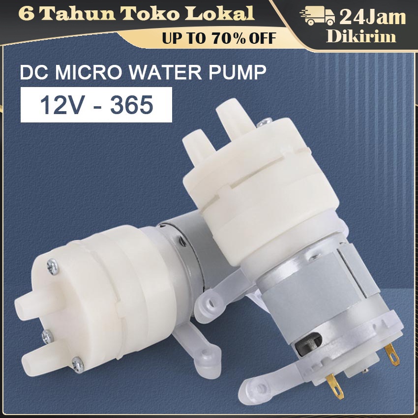Jual 12V Water System Pump / Pompa Air Dispenser Galon Bawah / Motor Dc ...