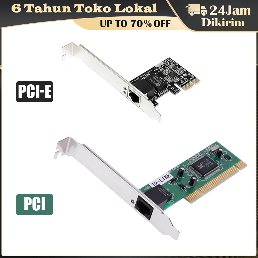 Jual PCI Express Lan Card / Gigabit Ethernet Lan Card / Kartu Jaringan Gigabit Ethernet PCI-E Ke ...