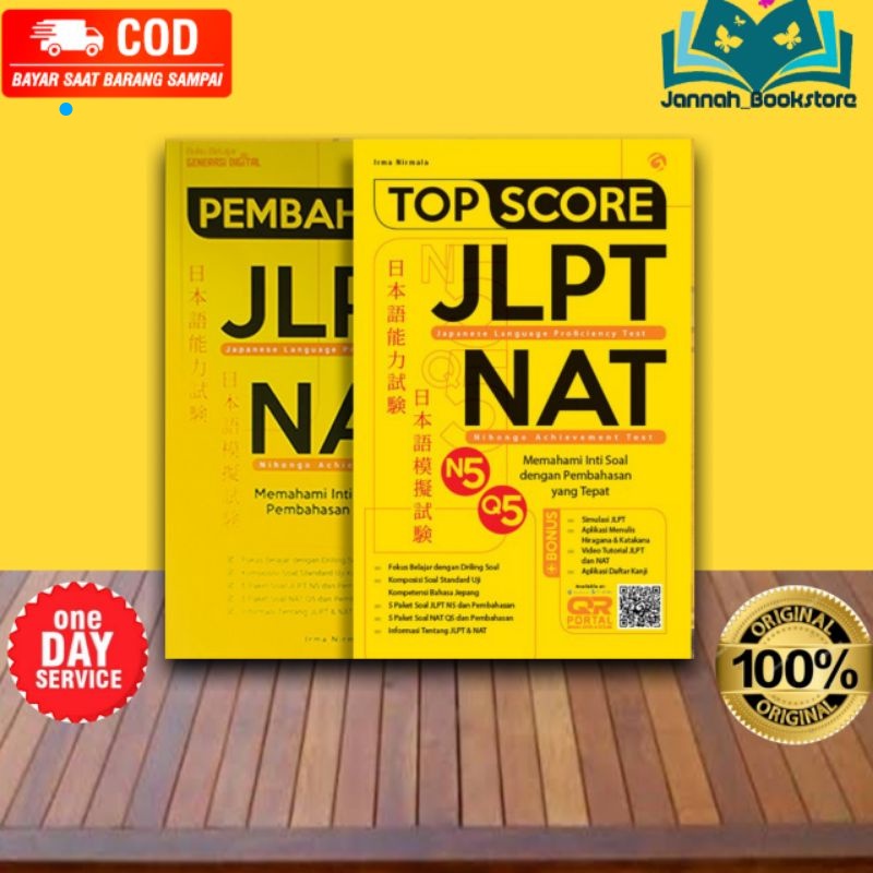 Jual BUKU STRATEGI SUKSES JLPT SOAL MAGANG JEPANG TOP SCORE JLPT NAT N5 ...