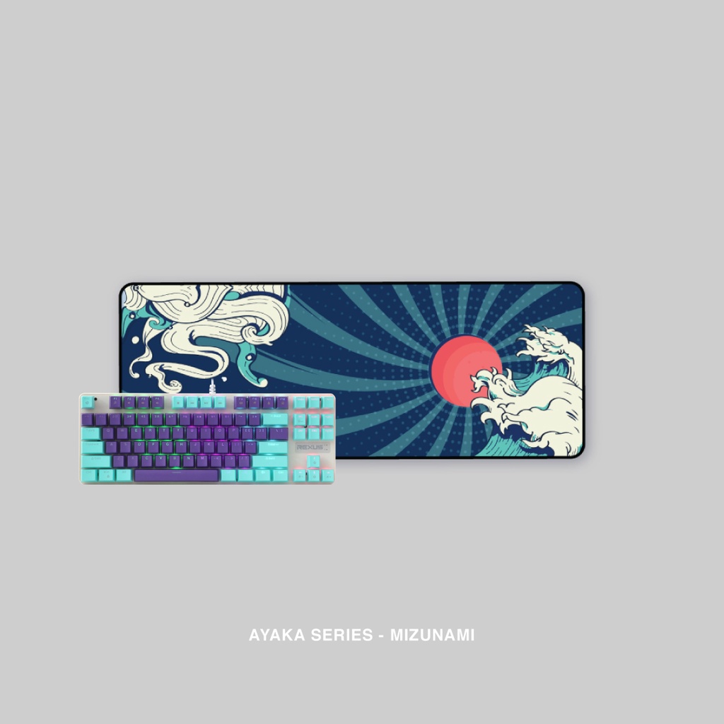 Jual Rexus Keyboard Mousepad Bundling AYAKA Series TKL | Shopee Indonesia