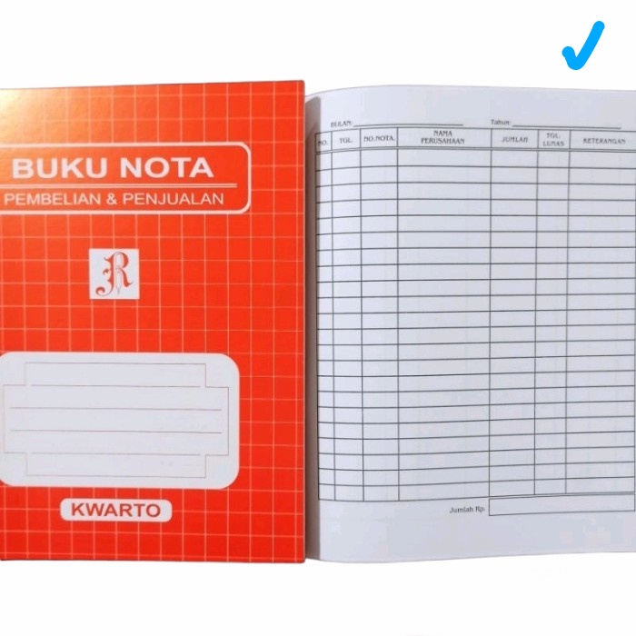 Jual buku nota pembelian dan penjualan kwarto - | Shopee Indonesia