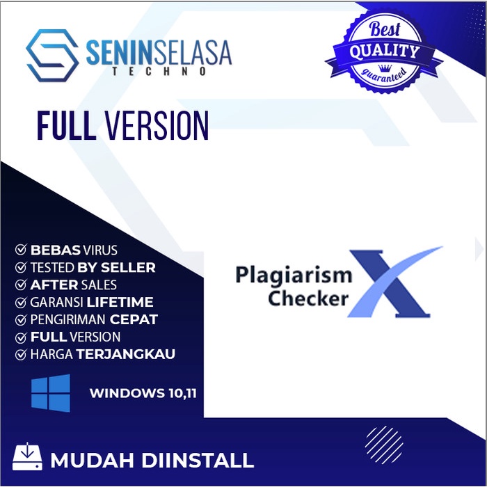 Jual Software Cek Plagiat: Plagiarism Checker X Enterprise 9 [WIN] | Shopee Indonesia