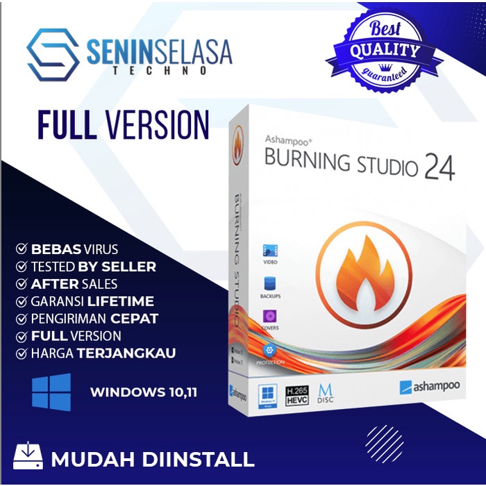 Jual Software Disc Burning: Ashampoo Burning Studio Professional 25 ...