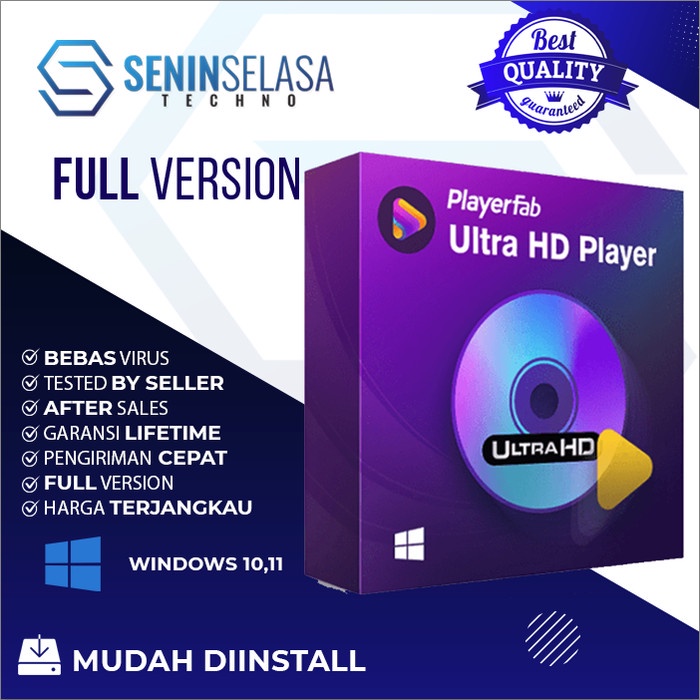 Jual Software Media Player: PlayerFab Ultra HD Player 7 [WIN] | Shopee ...