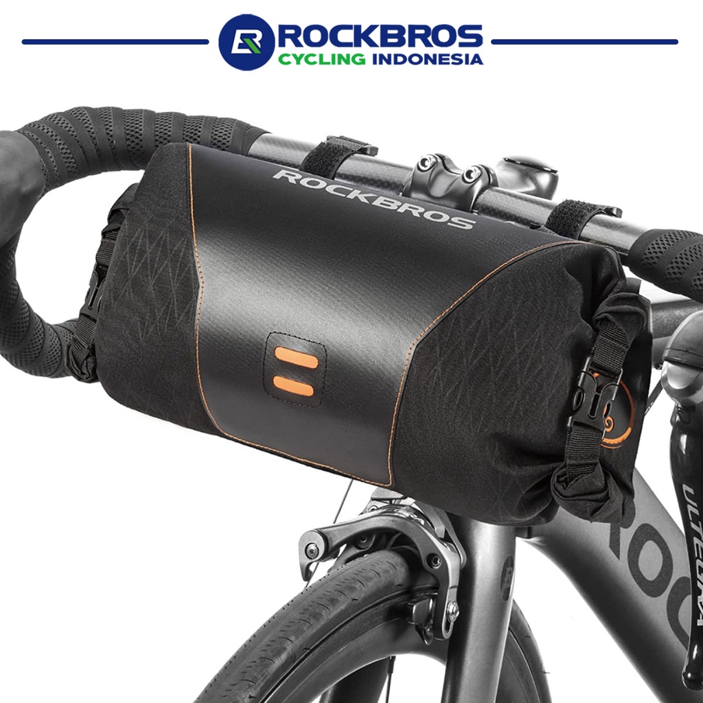 Jual ROCKBROS 061 Tas Stang Sepeda Bike Front Tube Handlebar Bag ...