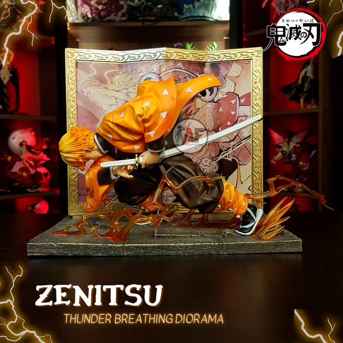 Jual Statue Demon Slayer Agatsuma Zenitsu Sleep Thunder Breathing ...