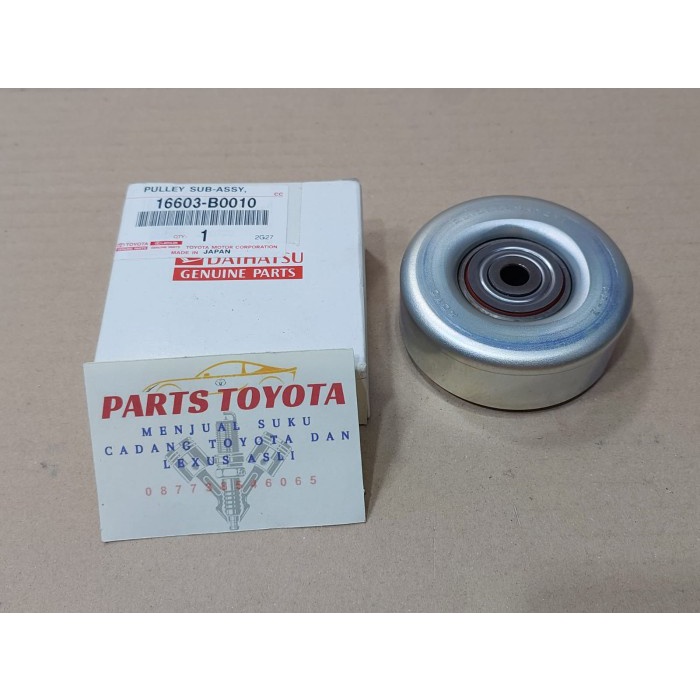 Jual Puli Pully Pulley avanza 1500cc Veloz Rush 16603-B0010 100% ...
