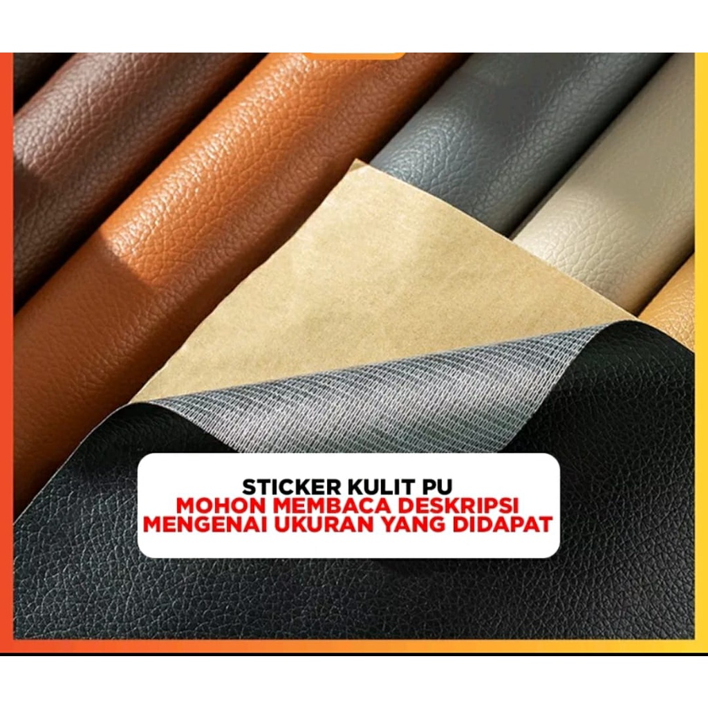 Jual STICKER KULIT PU | LEATHER STICKER COVER PERBAIKAN KULIT RUSAK | STIKER KULIT PENGGANTI ...