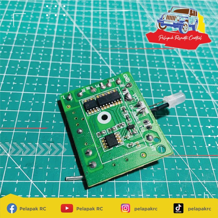 Jual Remote RC modul pcb reciever rock crawler mobil remote control ...