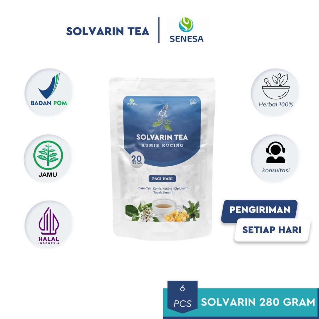 Jual TEH MADU SOLVARIN (Paket 6 Pcs) | Shopee Indonesia