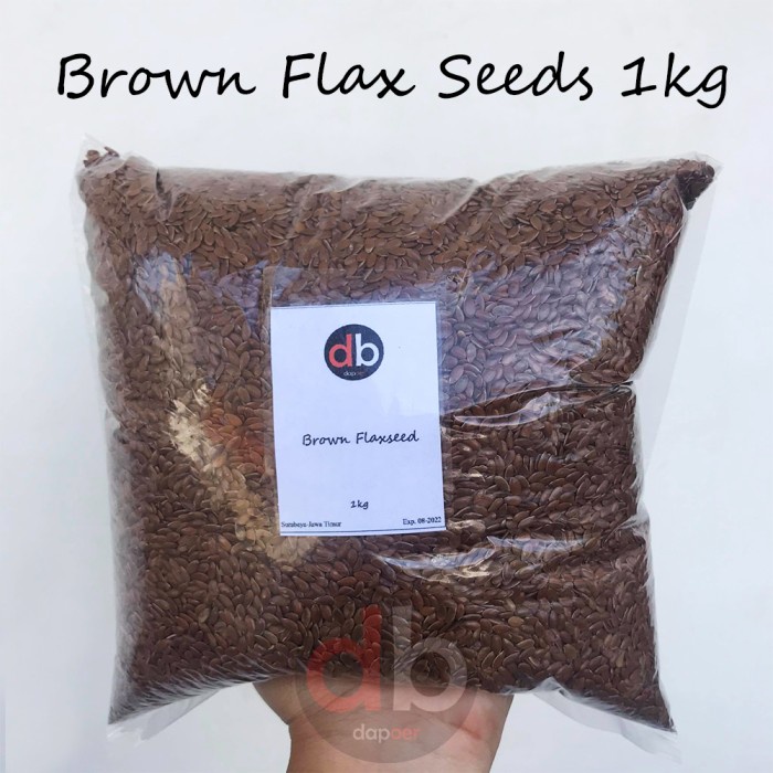 Jual Biji Rami | Brown Flaxseed 1kg | Shopee Indonesia