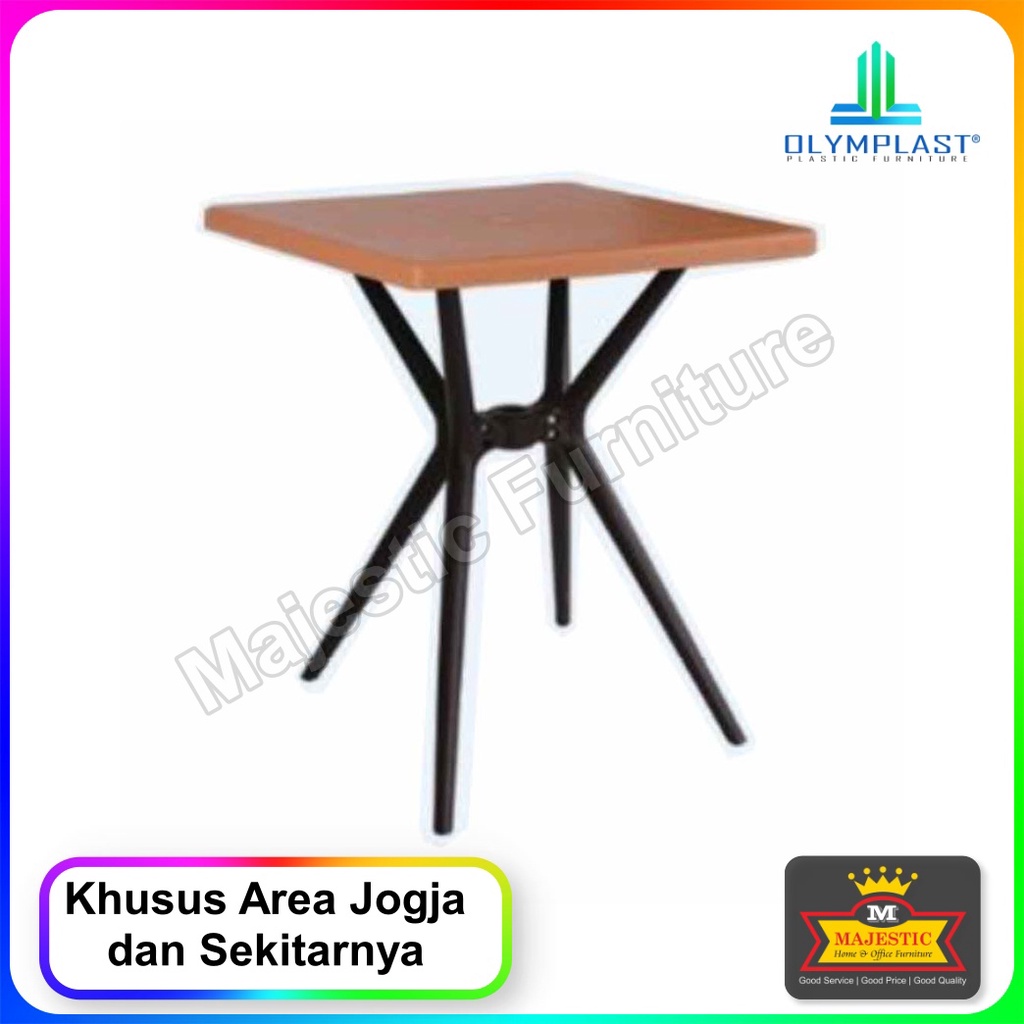 Jual Meja Plastik - Olymplast ODT Square KP - Jogja | Shopee Indonesia