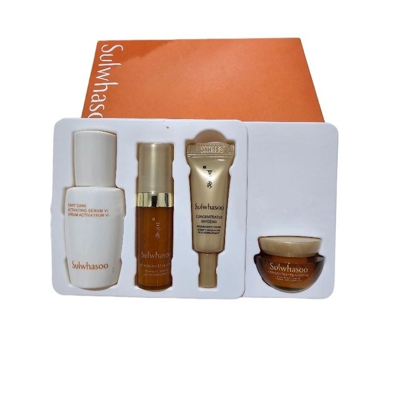 Jual Sulwhasoo Anti Aging Kit 4 Items / Concentrated Ginseng Anti-Aging ...