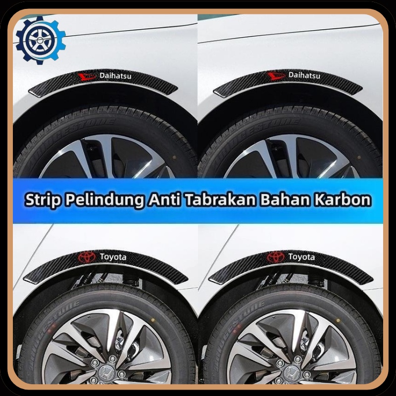 Jual 4pcs Pelindung Fender Roda Ban Fender Guard Bar Silikon Anti Gores ...