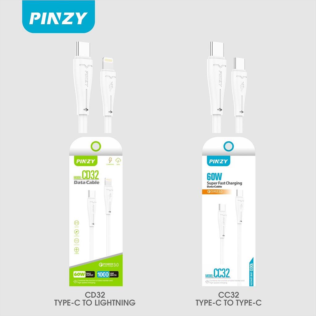 Jual S32/C32/L32/CC32/CD32 Kabel Data PINZY Fast Charge 1M Micro TipeC ...