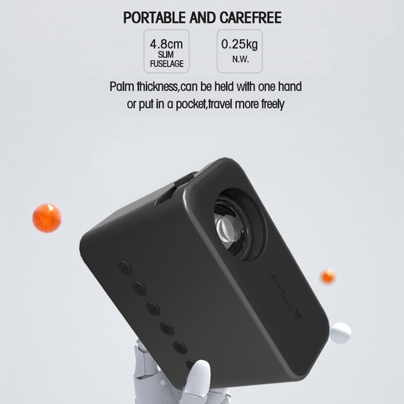 Jual Nippy Proyektor LED Mini Portable Home Theater Infokus Projector ...