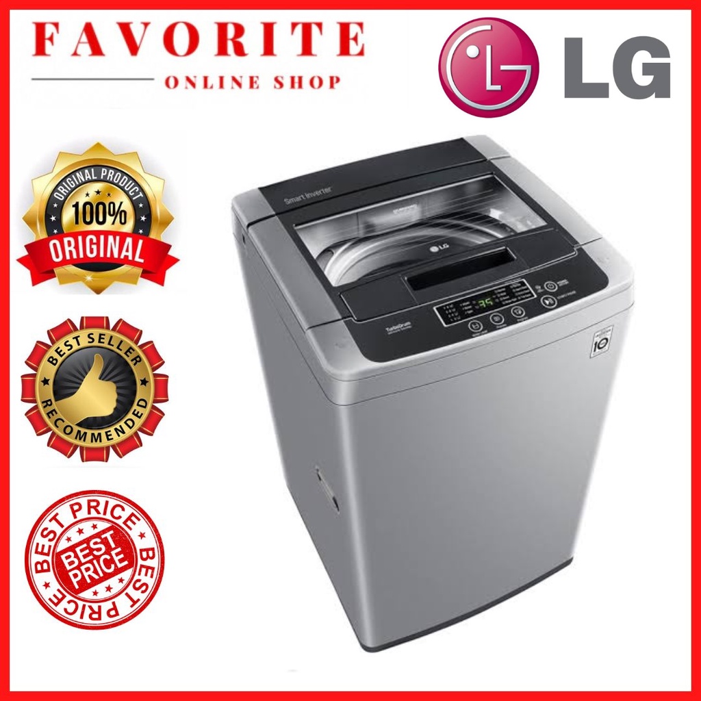 Jual MESIN CUCI LG 1 TABUNG TOP LOADING T 2107 VSPCK 2107VSPCK TOP LOADING 7 KG | Shopee Indonesia