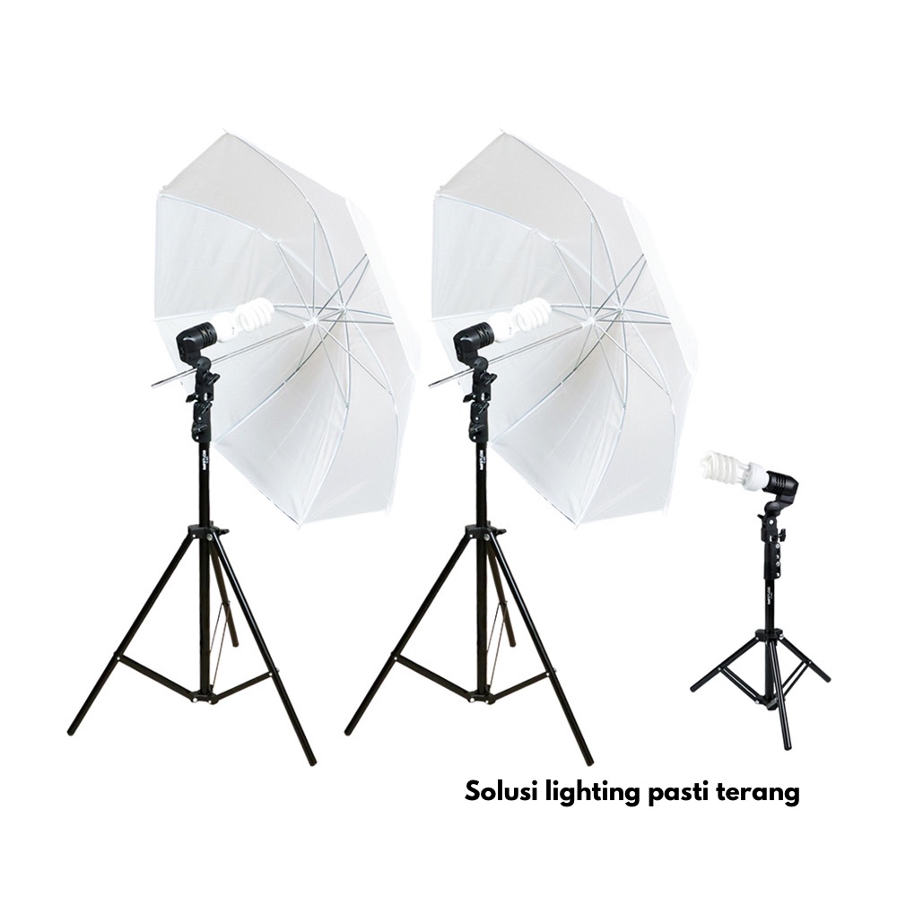 Jual Paket lighting live streaming led 3 spot pasti terang banget | Shopee Indonesia