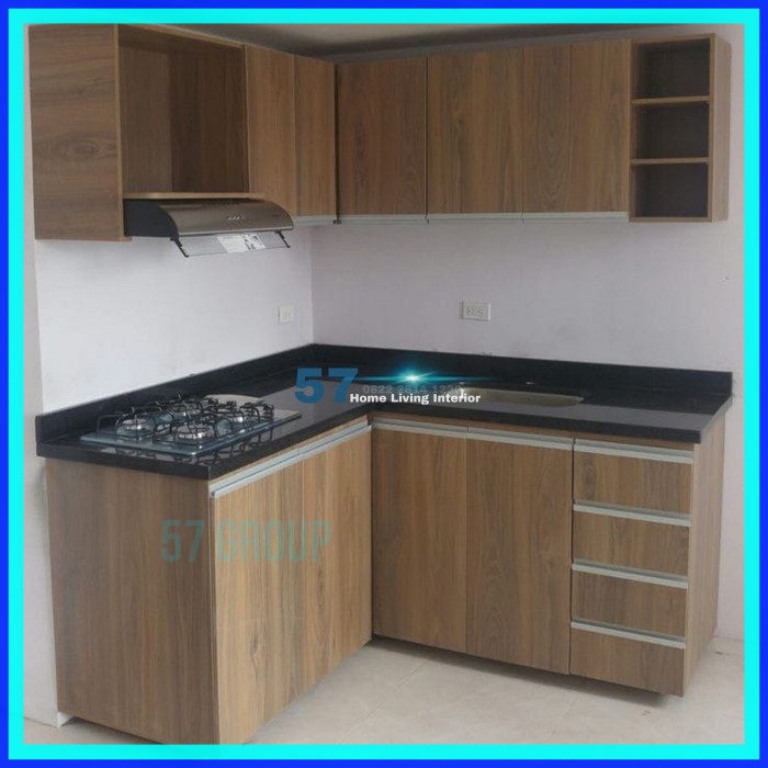 Jual Kitchen Set / Rak Dapur Sehat Minimalis Lengkap Bahan Plywood HPL ...