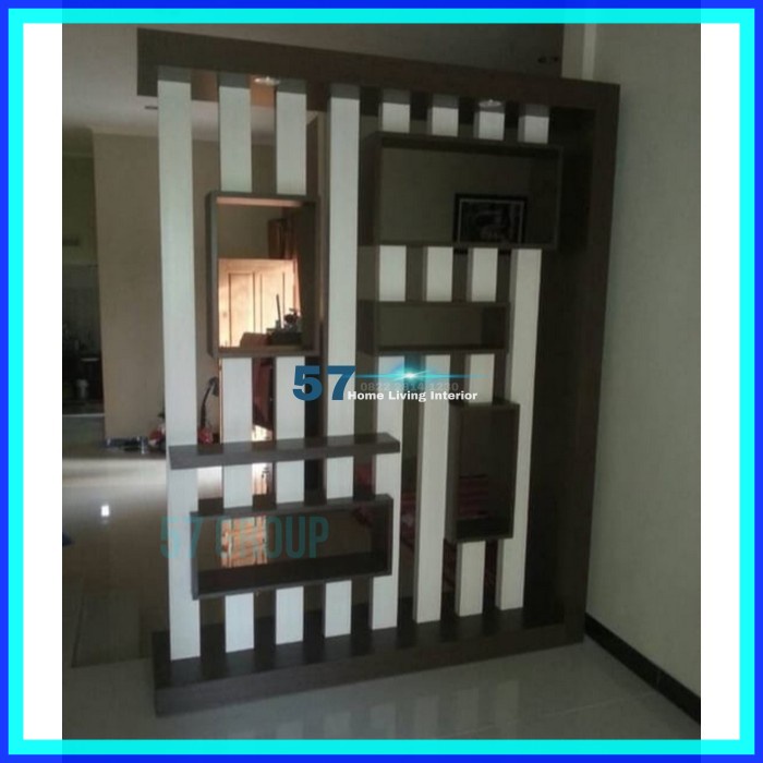 Jual Partisi Ruangan Minimalis Bahan Plywood HPL Free Desain Dan Ukur ...